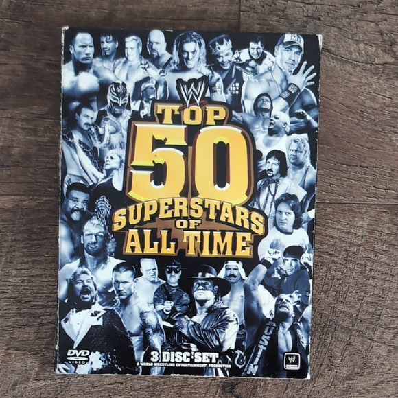 Other | Wwe Top 5 Superstars Of All Time Dvd Set | Poshmark